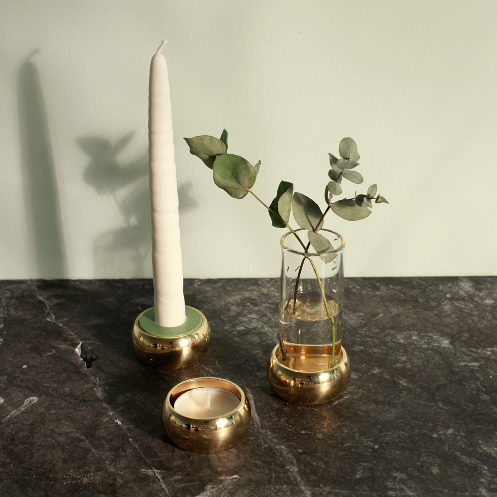 Klong - Constella ljusstake gåvoset silver cm | NK