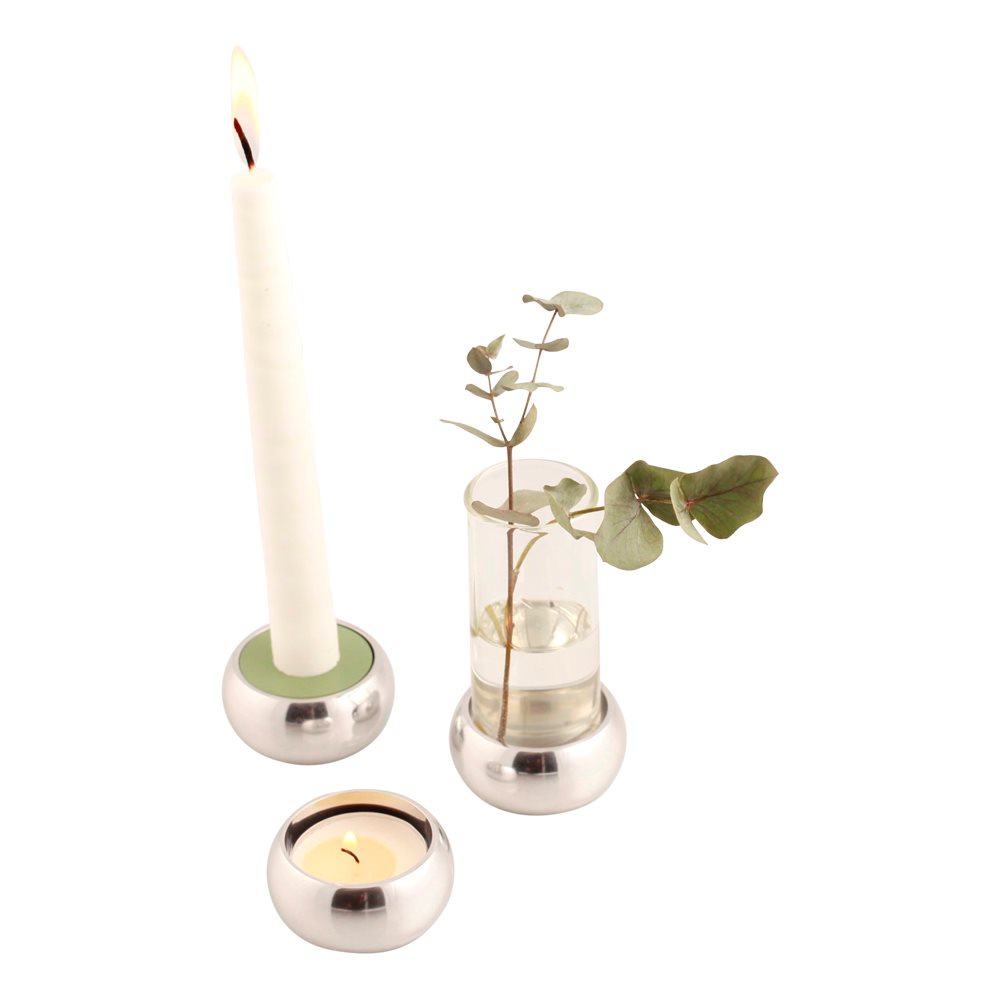 Klong - Constella ljusstake gåvoset silver cm | NK