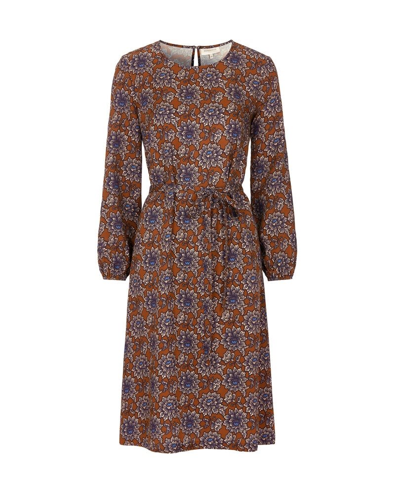 Newhouse - Klänning ida flower roströd | NK