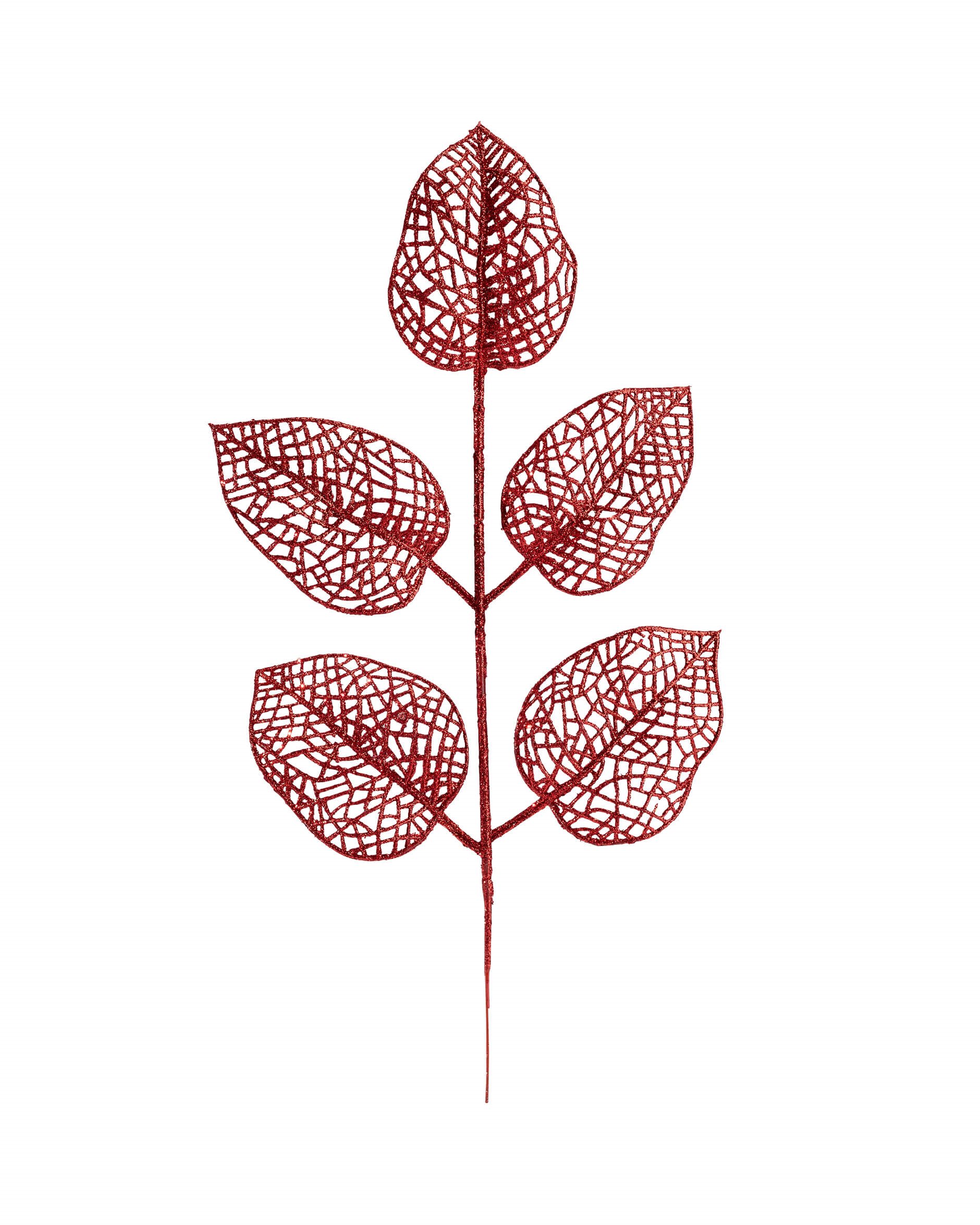 Newport Christmas - Dorothy kvist juldekoration 10-pack röd 2x16x36 cm | NK