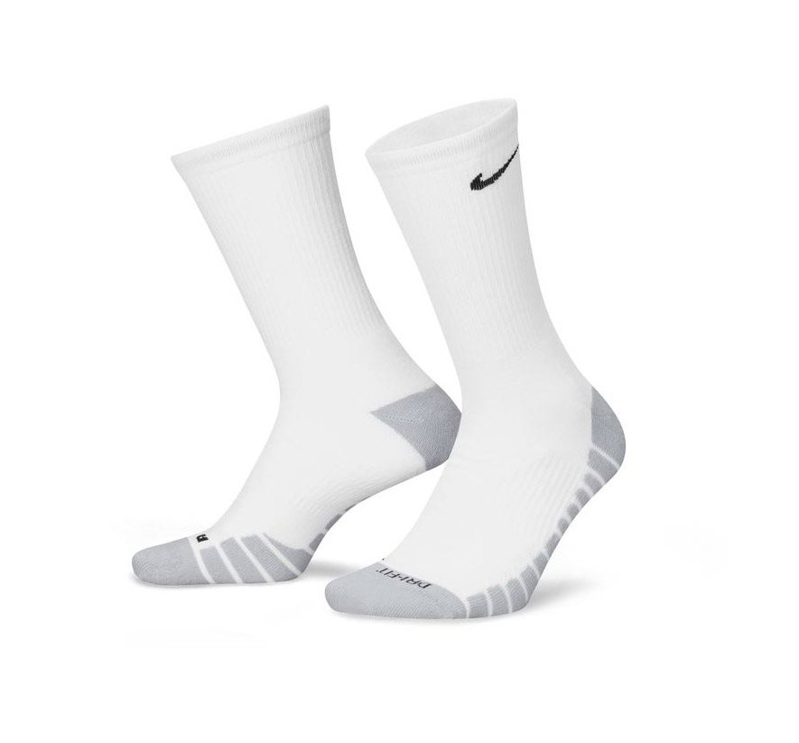 Nike - Strumpor everyday max cushioned crew 3pr vit - wolf grey - svart ...