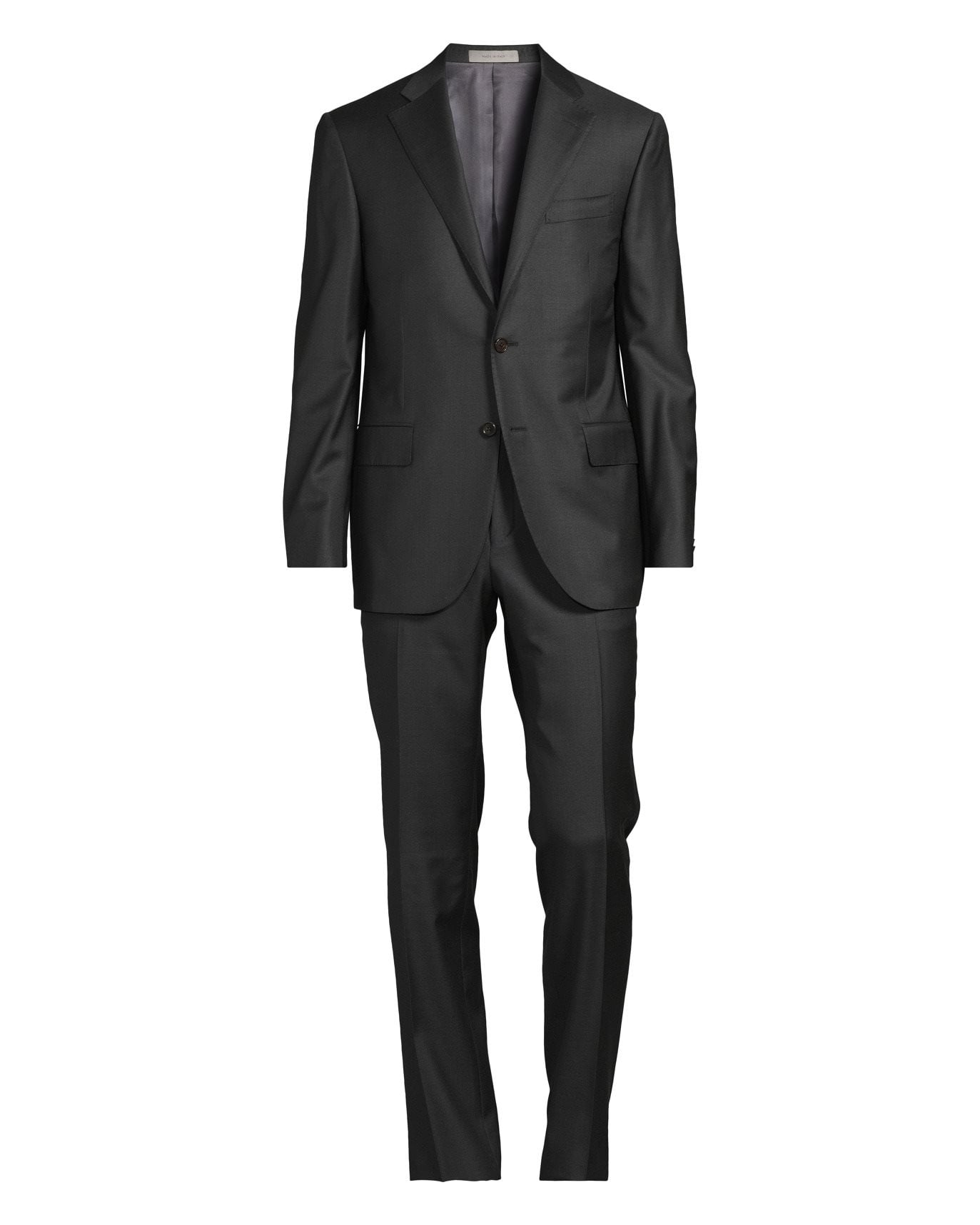 Corneliani - Kostym grey melange dark antracite | NK