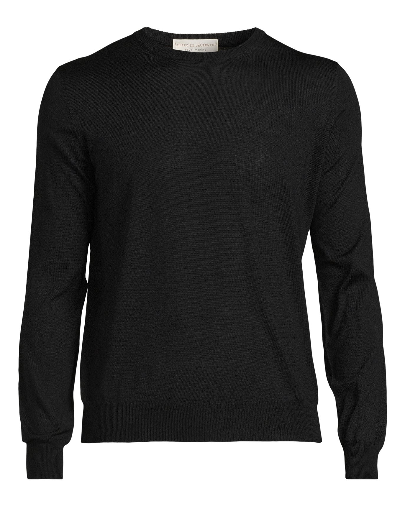 Filippo de Laurentiis - Tröja royal merino marin | NK