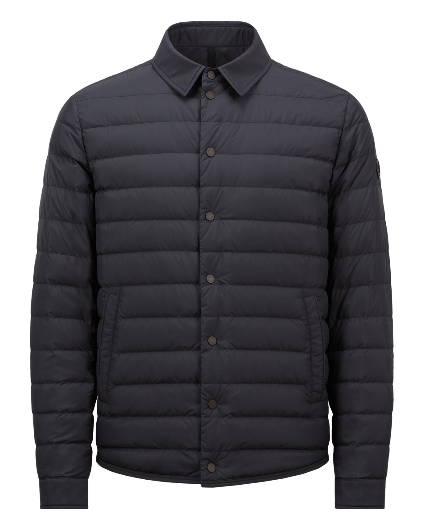 Moncler - Jacka bourdon shirt blue | NK