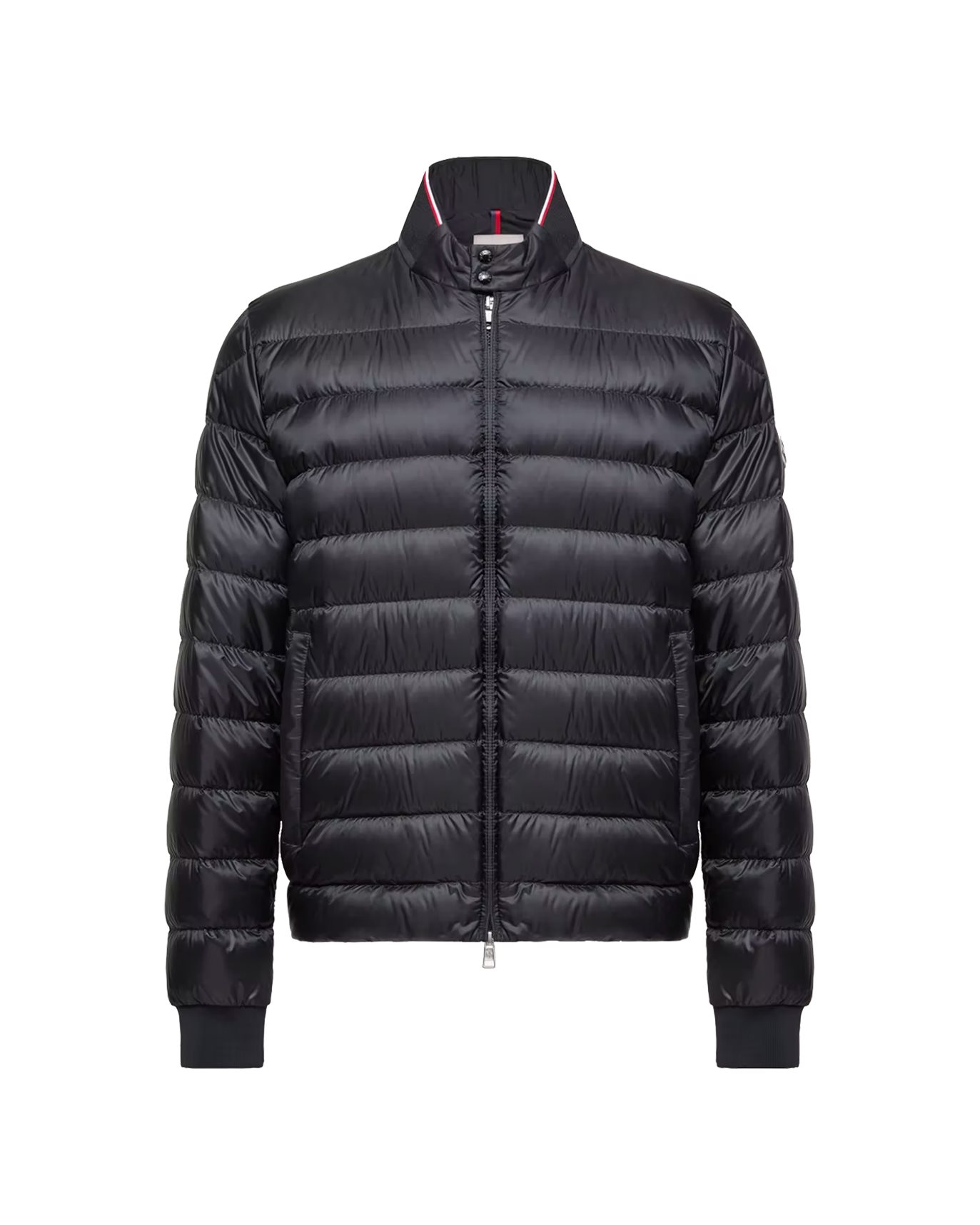 Moncler - Jacka rigel short down svart | NK