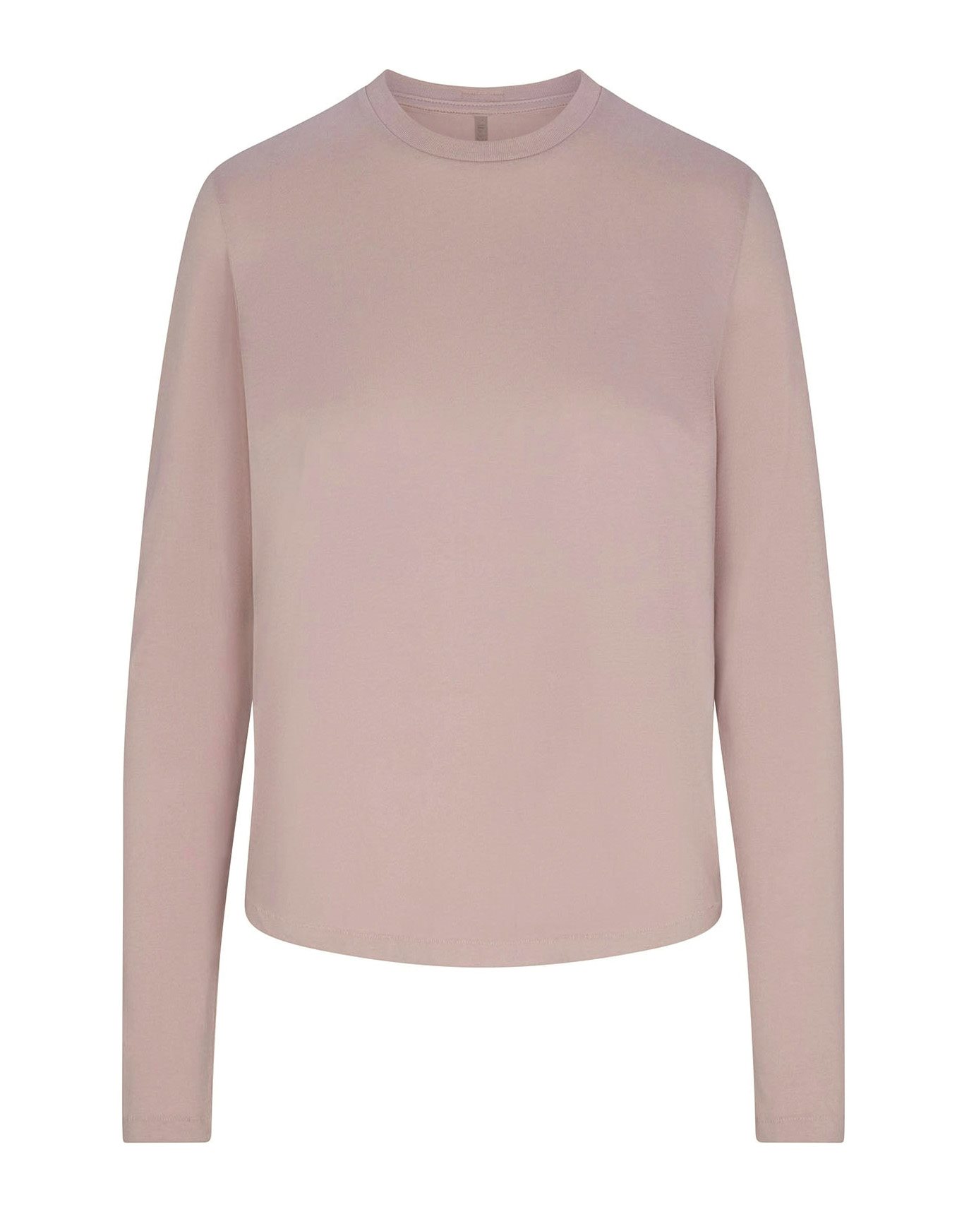 SKIMS - Långärmad t-shirt relaxed tee fawn | NK