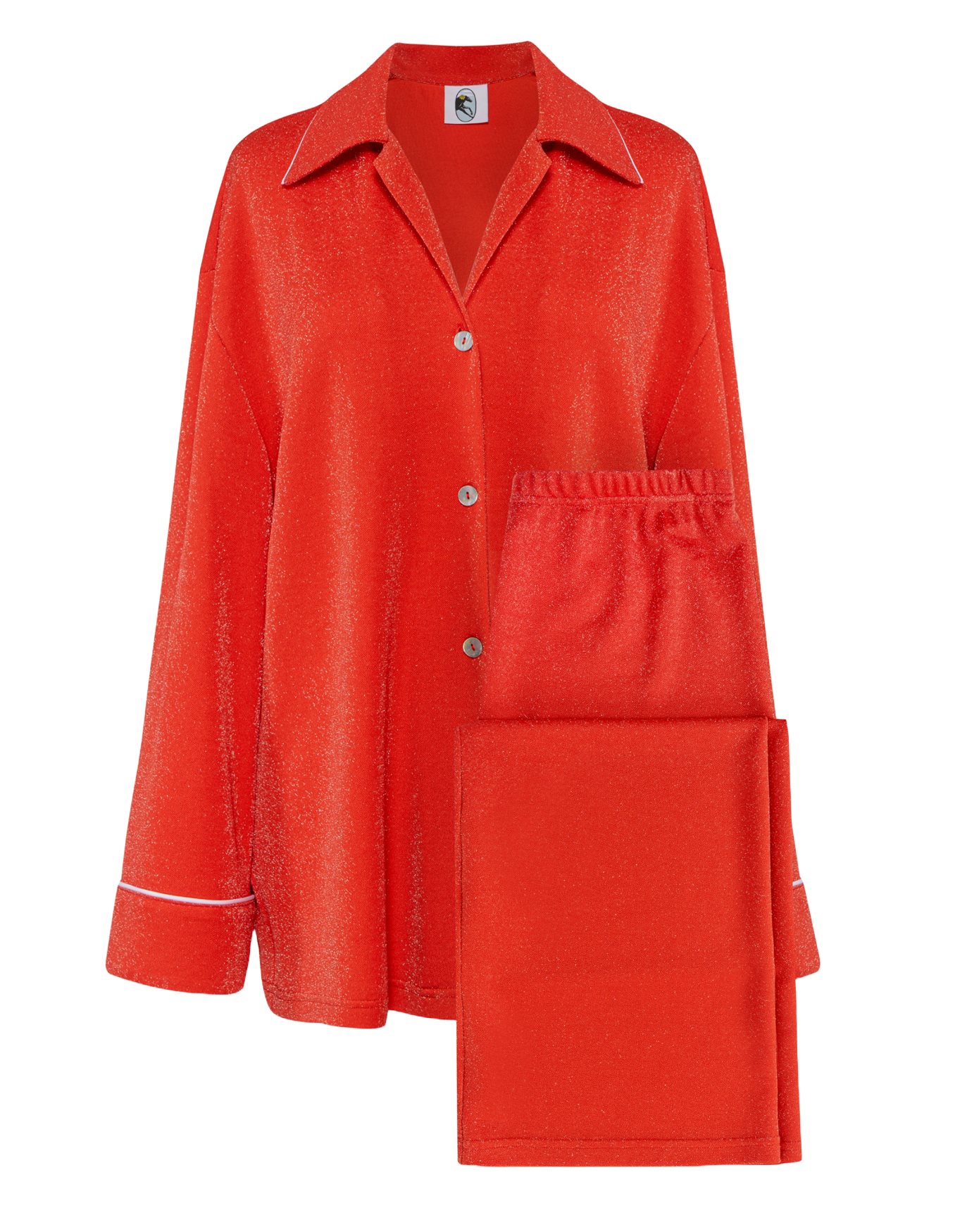 Sleeper - Pyjamas saturn lurex red | NK