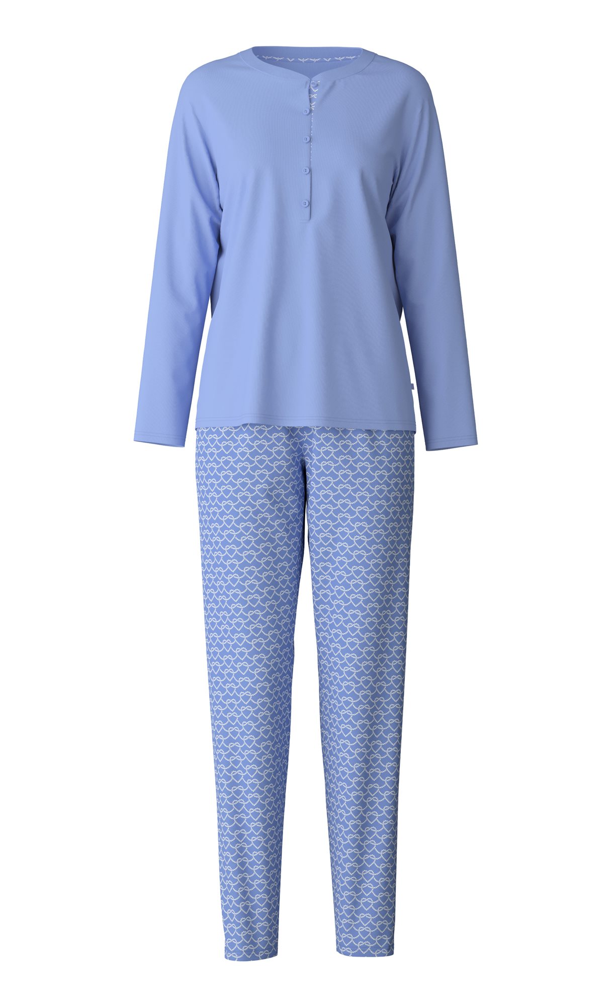 Calida - Pyjamas daylight dreams hydrangea blue | NK
