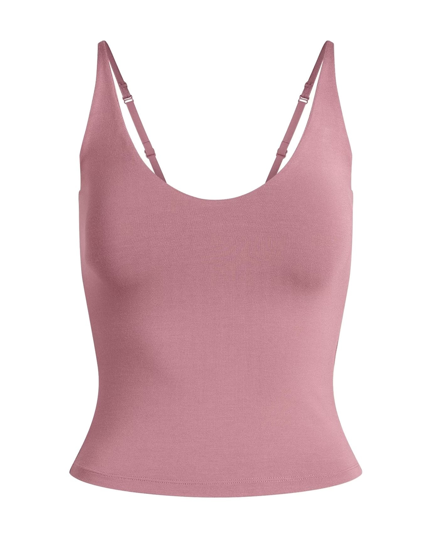SKIMS - Linne smooth lounge skimpy strap cami redwood | NK