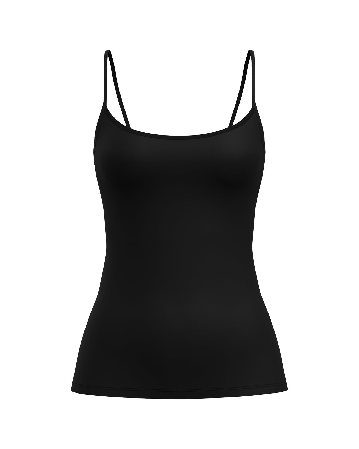 Calida - Linne sleek skin spaghetti svart | NK