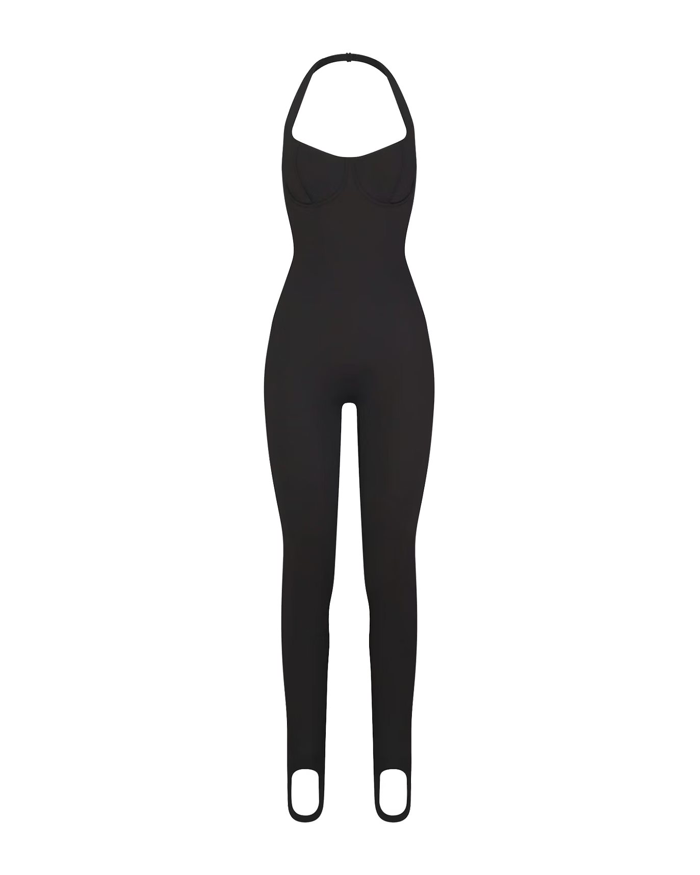 SKIMS - Body halter stirrup catsuit onyx | NK