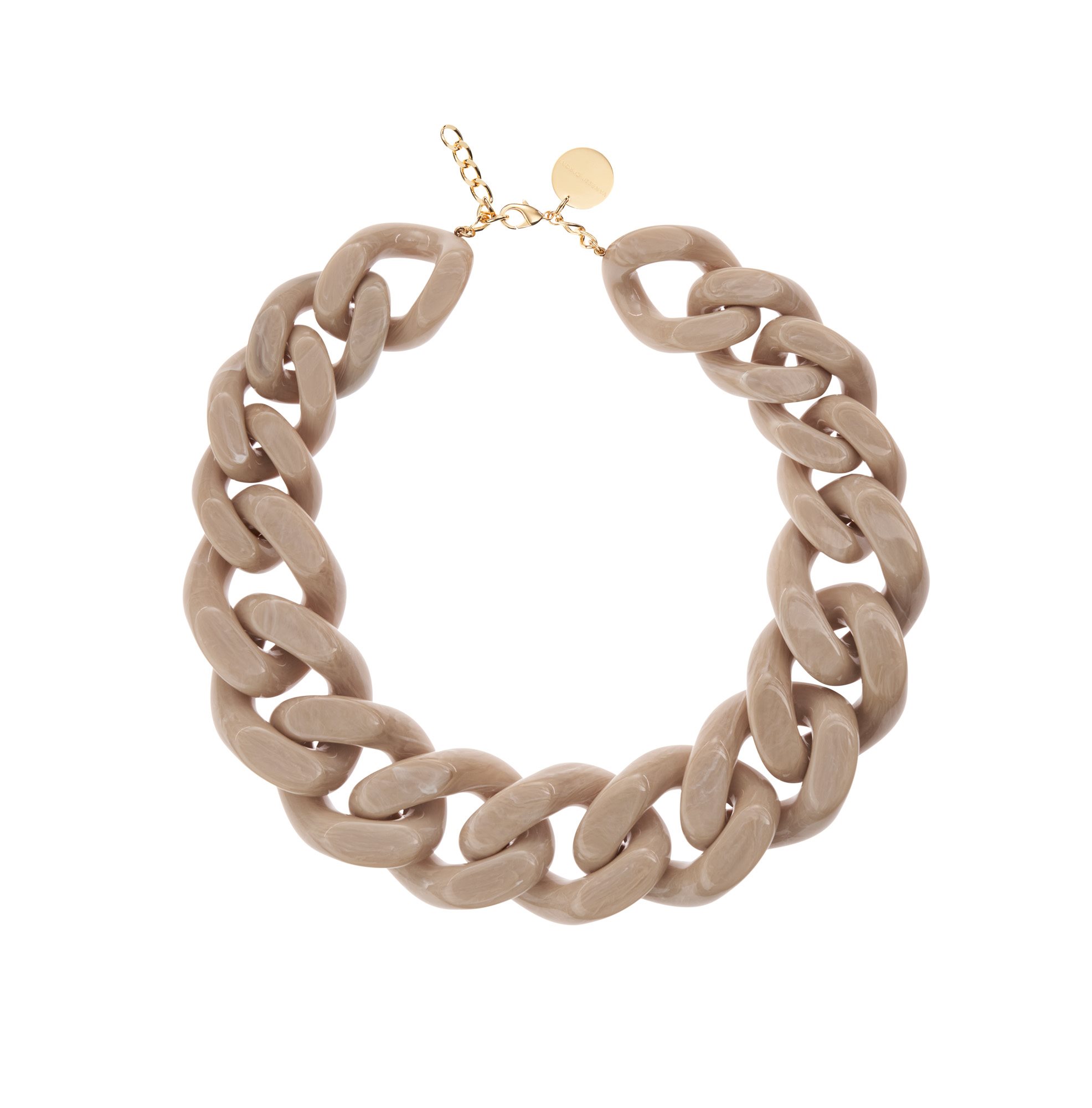 Vanessa Baroni - Halsband great chain sand marble | NK