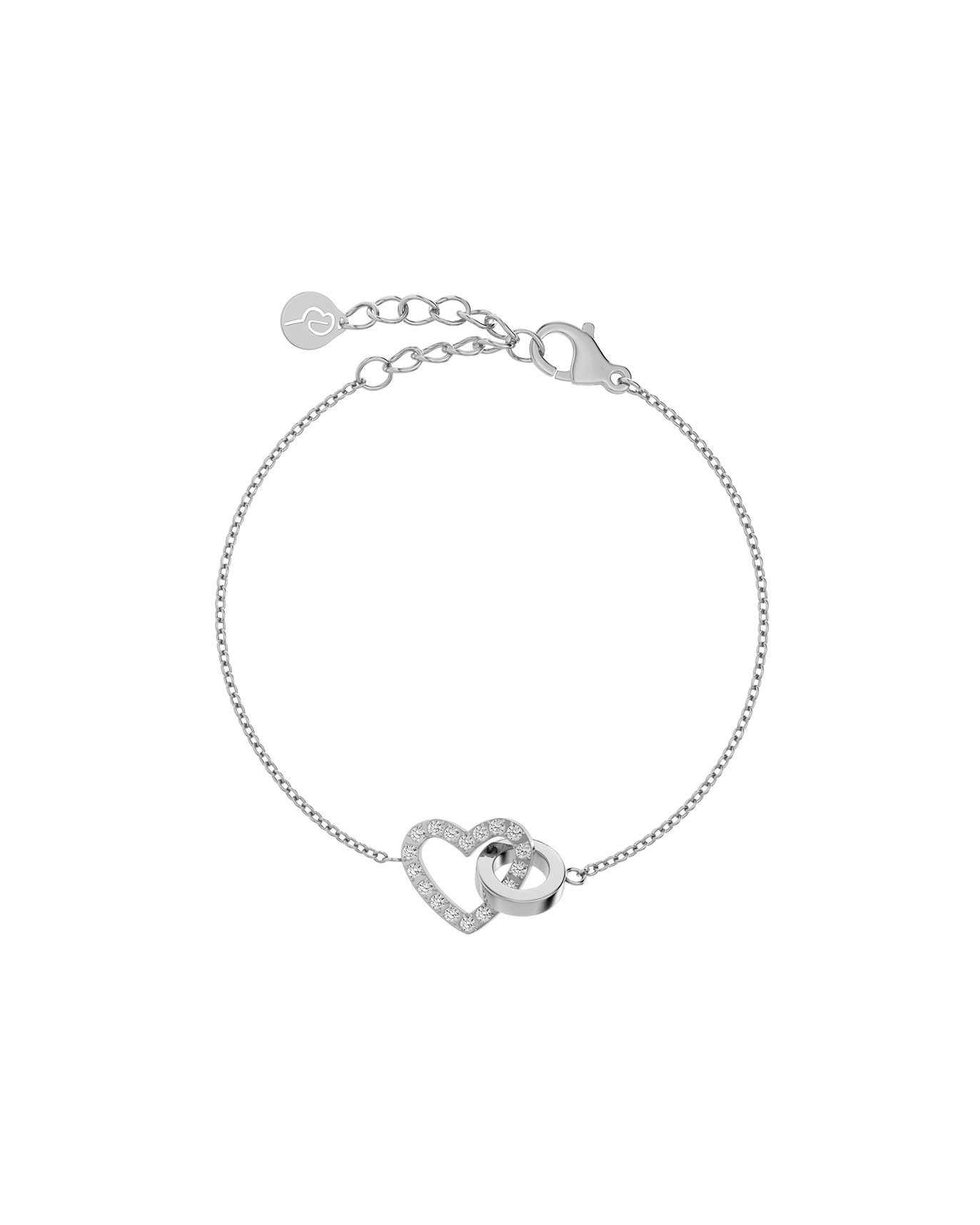 Edblad - Armband eternal heart bracelet stål | NK