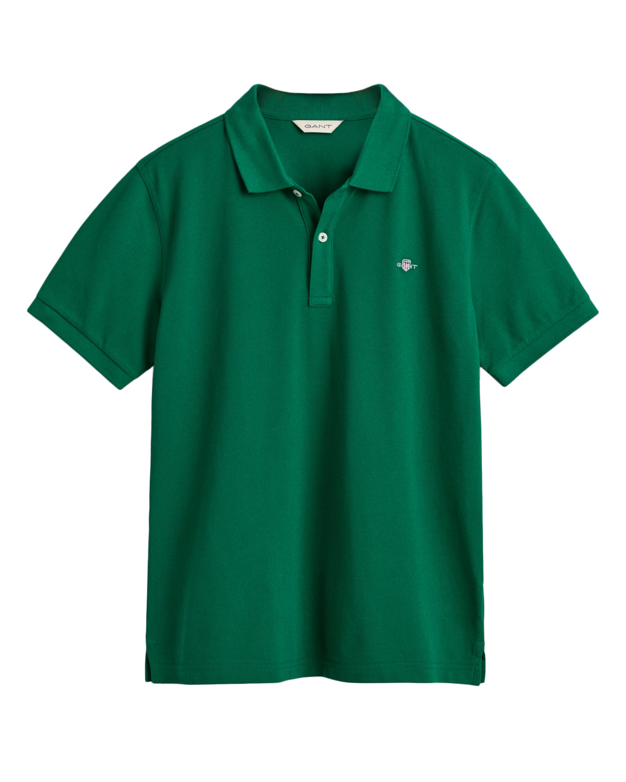 Gant - Kortärmad piké shield ss pique wild green | NK