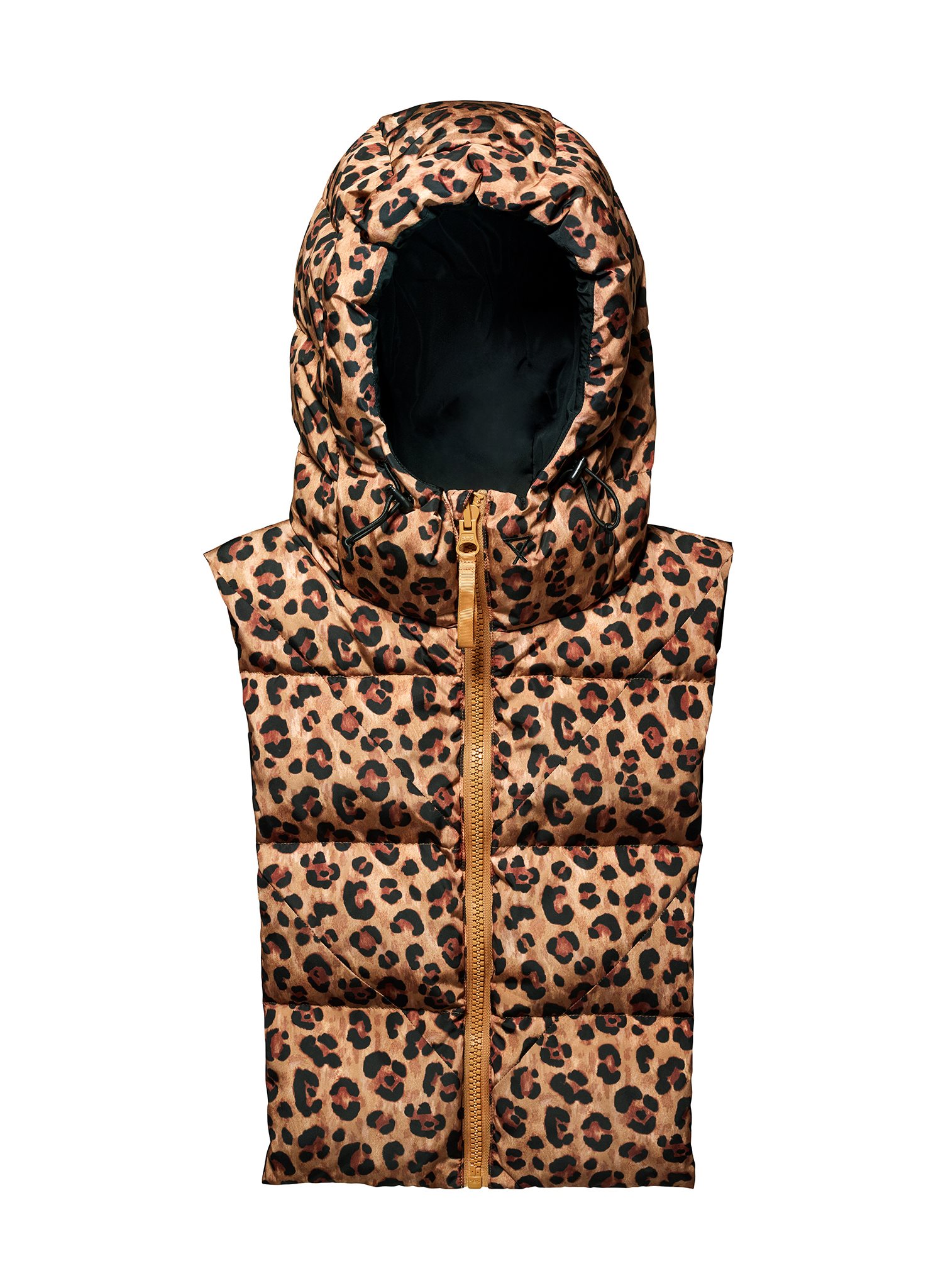Fudoon - Pull-on hood leopard & black | NK
