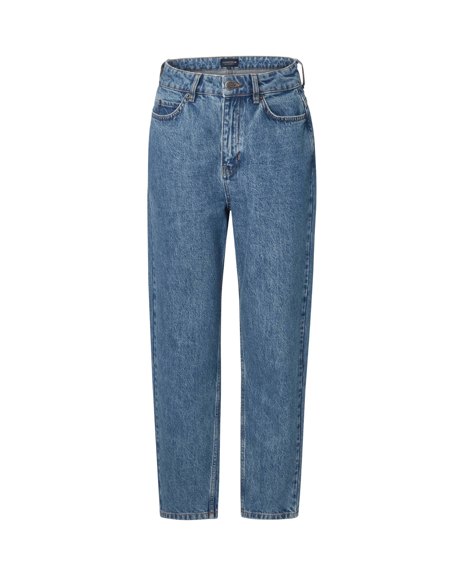 Lexington - Ashlynn high-rise tapered jeans medium blue denim | NK