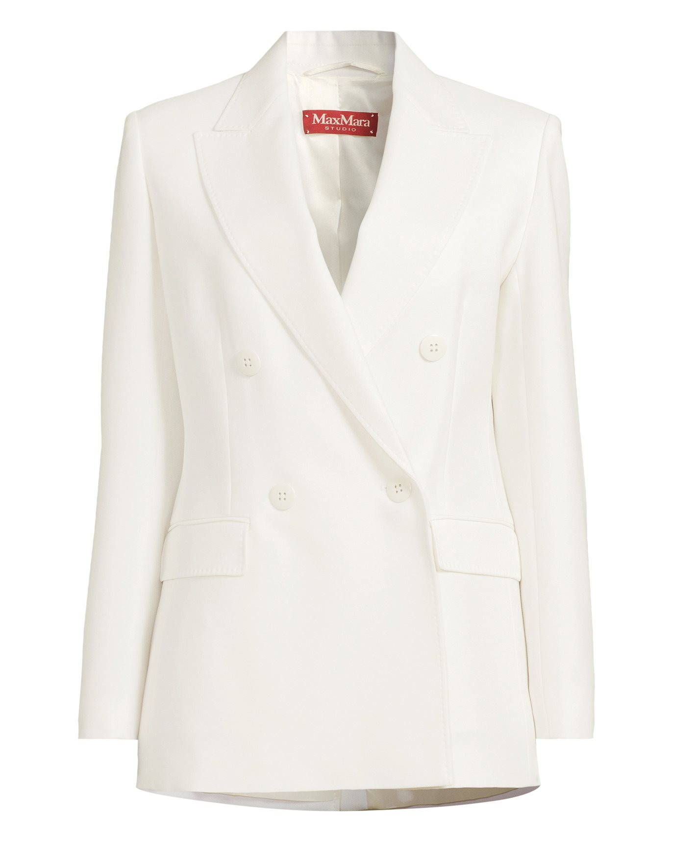 Max Mara Studio - Kavaj grembo white | NK