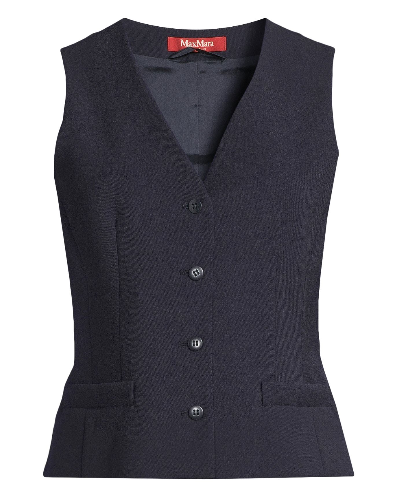 Max Mara Studio - Väst madia navy | NK