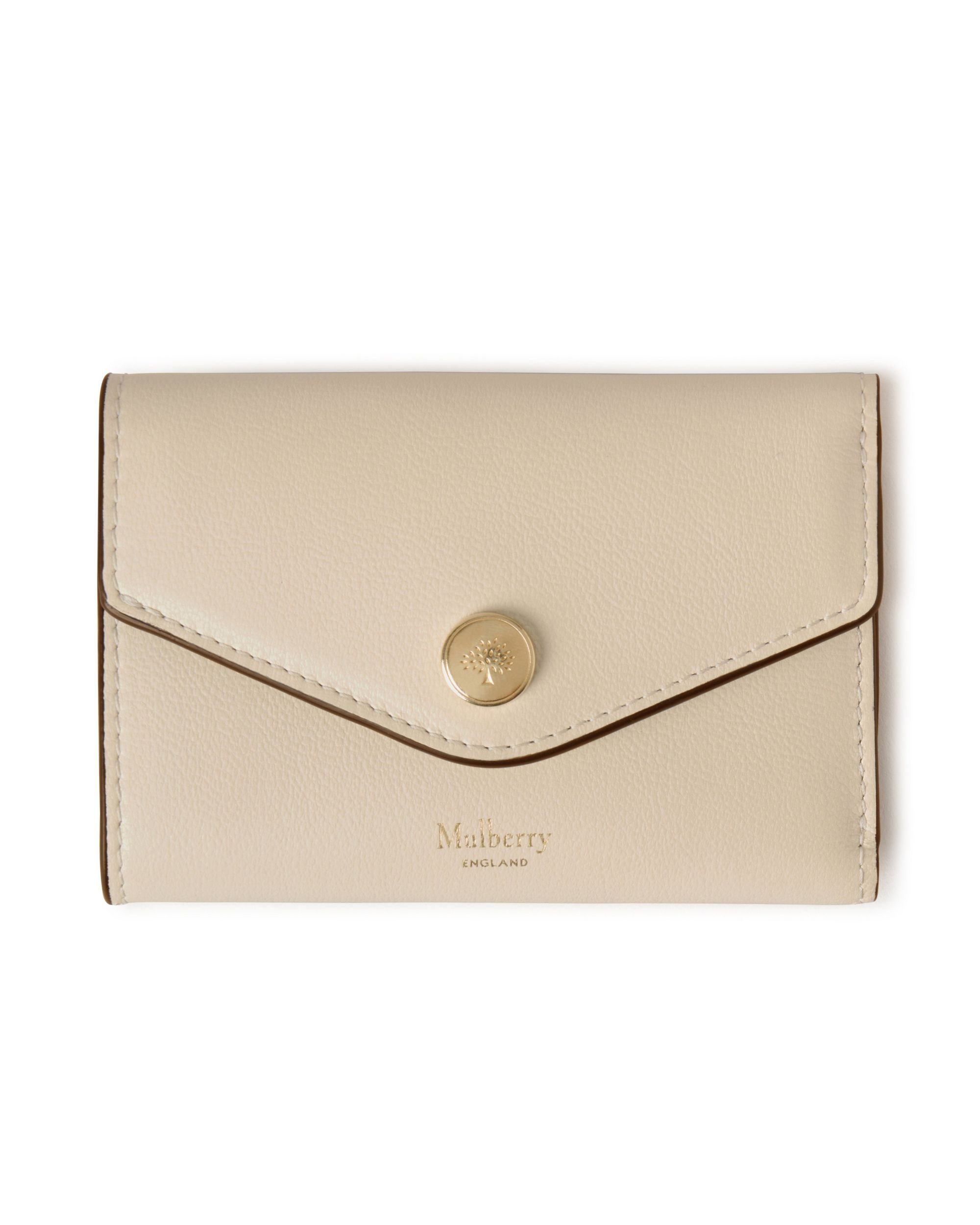 Mulberry - Folded multi-card wallet eggshell micro classic grain | NK