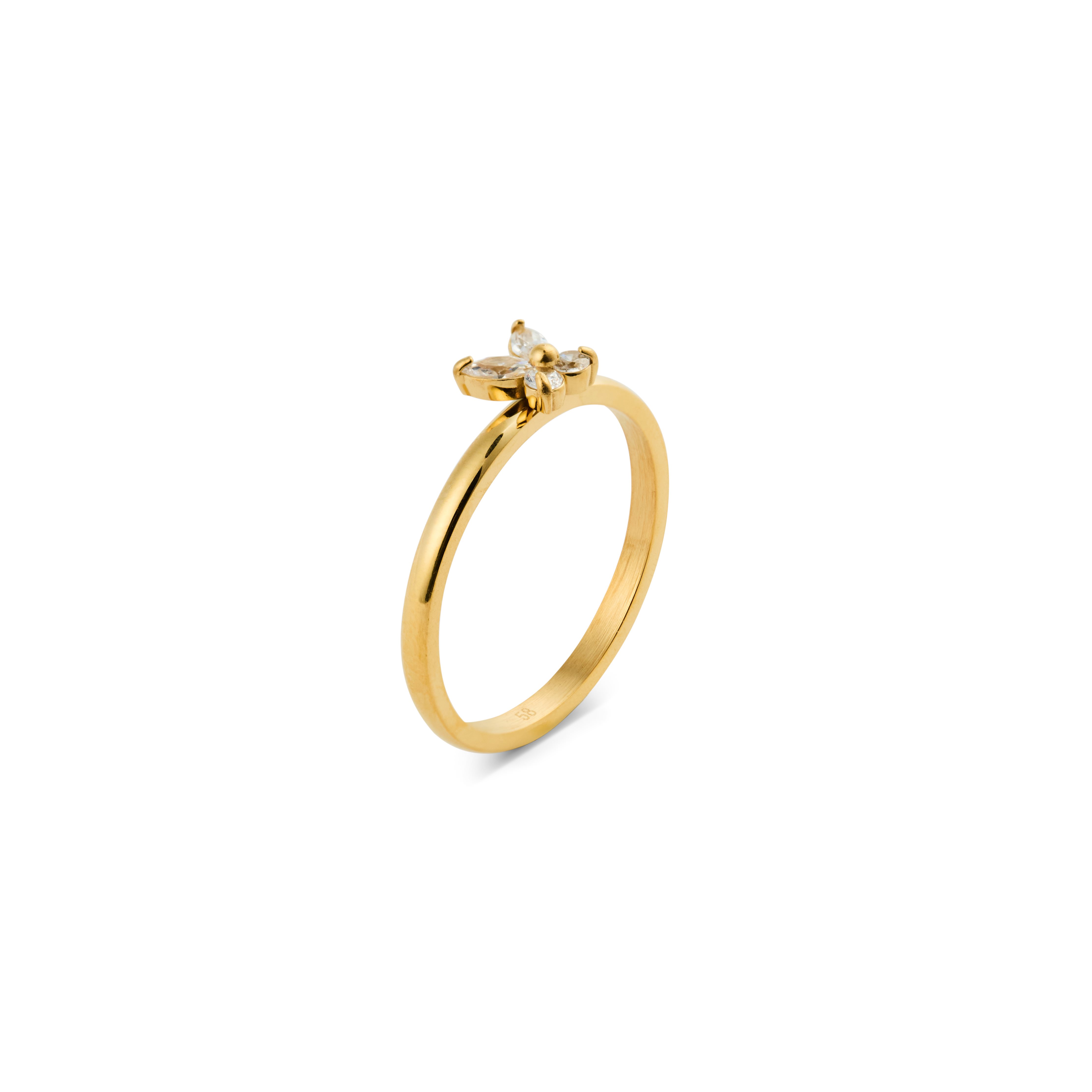 Mockberg - Butterfly ring gold | NK