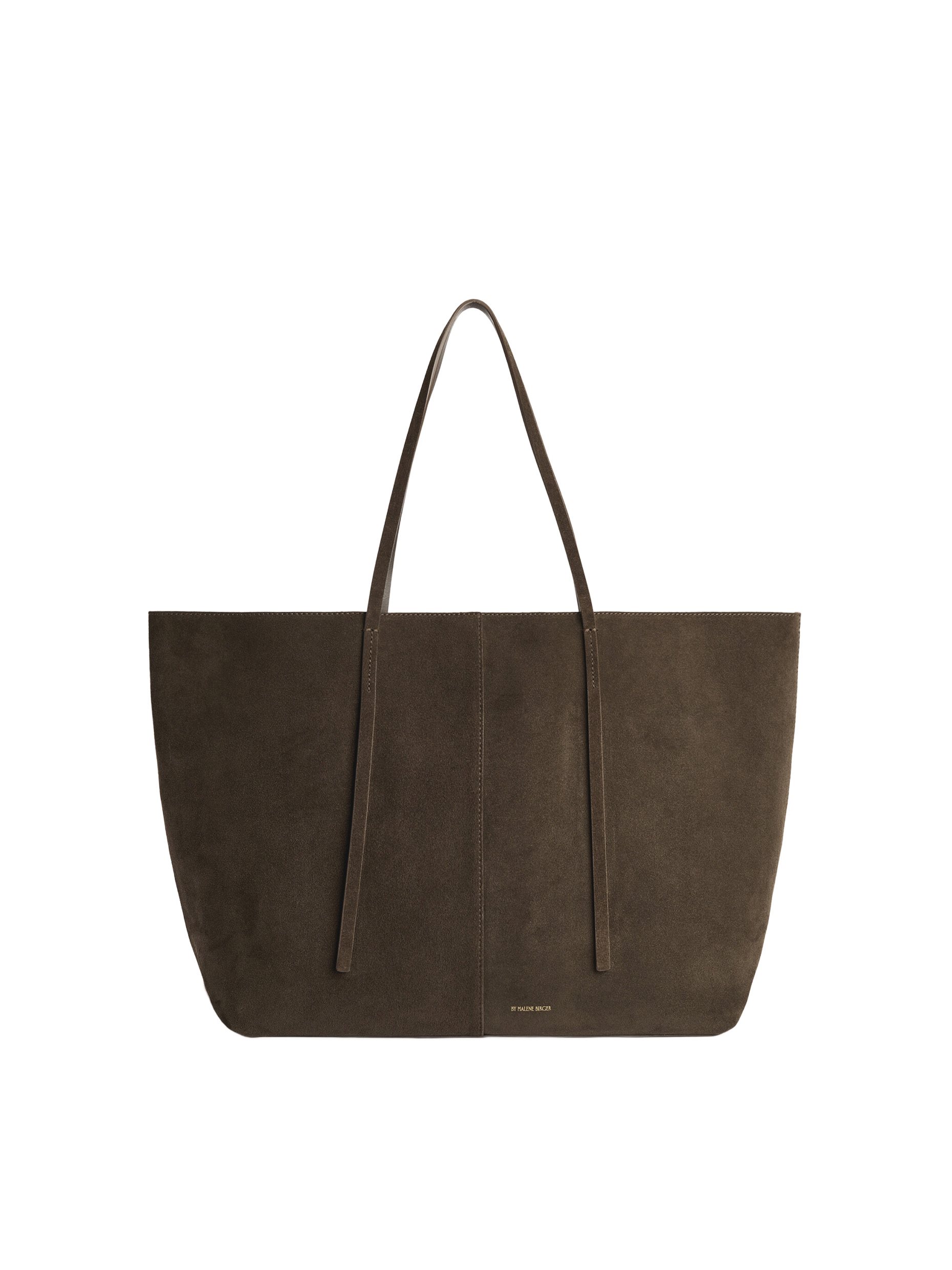 By Malene Birger - Abilla toteväska i mocka coffee brown | NK
