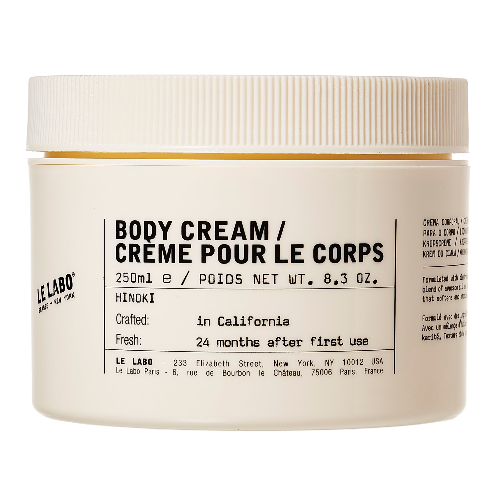 Le Labo - Hinoki body cream 250 ml | NK