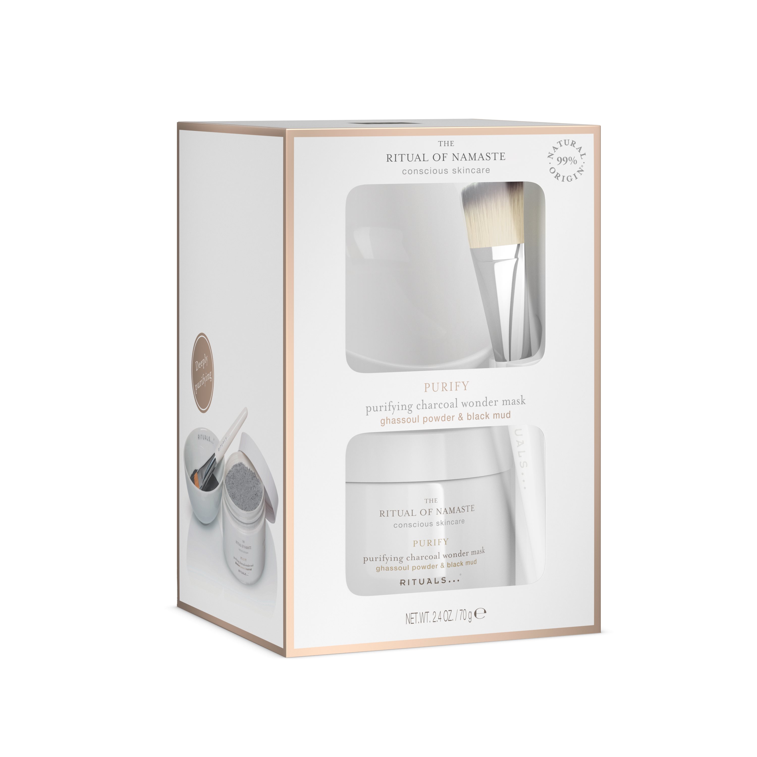 Rituals - The ritual of namaste purifying charcoal wonder mask 70 g | NK