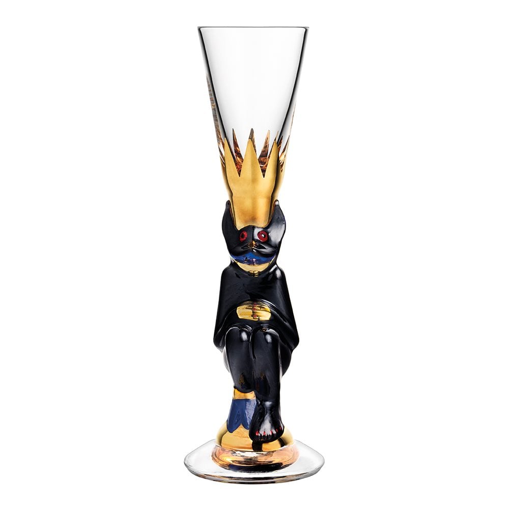 Orrefors - Nobel devil snapsglas svart 4 cl | NK